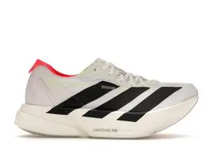 Adidas Adizero Adios Pro 4 - Cloud White/core Black/silver Metallic