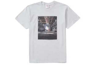 Supreme Days End Tee Shirt Ash Grey