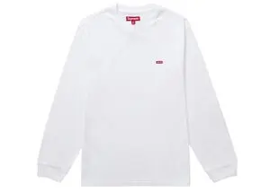 Supreme Small Box Long Sleeve Tee Shirt - White