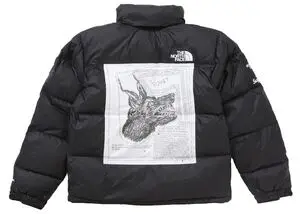 Supreme The North Face Nuptse Jacket - Black
