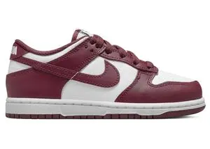Nike Dunk Low Sneakers - White/gym Red/redwood