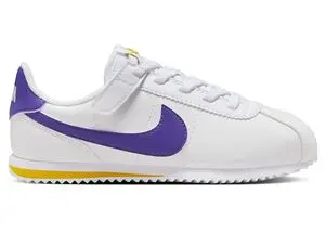 Nike Cortez Easyon Sneakers - White/varsity Maize/varsity Purple
