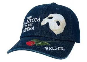 PALACE Phantom Of The Opera 6-Panel Cap Stonewash Denim