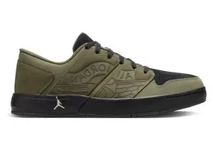 JORDAN Nu Retro 1 Low Sneakers - Medium Olive/light Bone/anthracite
