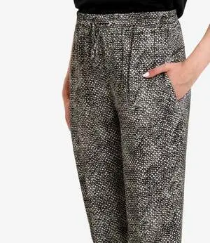 PT TORINO Printed Satin-blend Trousers