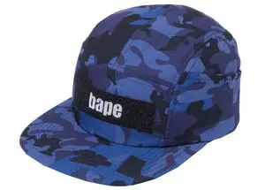 A BATHING APE Sand Camo Jet Cap - Navy Blue