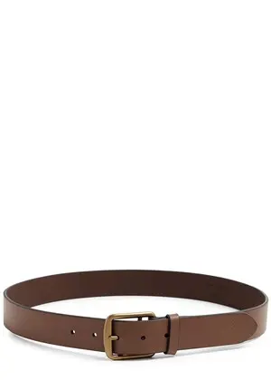 Polo Ralph Lauren Saddler Leather Belt - Tan