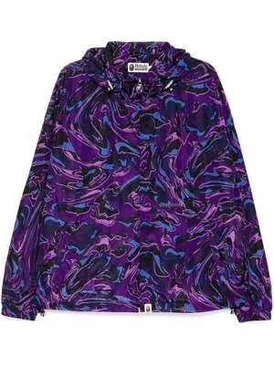 A BATHING APE® Camo-print Hooded Jacket