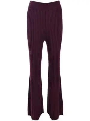 Ba&sh Striped Knit Trousers