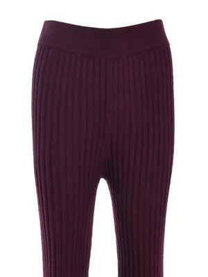 Ba&sh Striped Knit Trousers