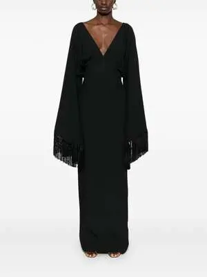 TALLER MARMO Magnifique Fringe Gown