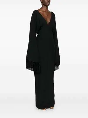 TALLER MARMO Magnifique Fringe Gown