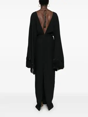 TALLER MARMO Magnifique Fringe Gown