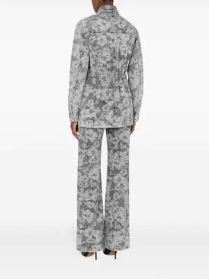Moschino Floral-print Cotton Jacket