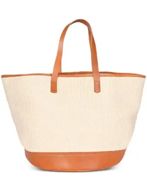 Frette Panelled Beach Tote