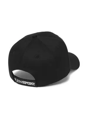 PLEIN SPORT Logo-embroidered Baseball Cap - Black