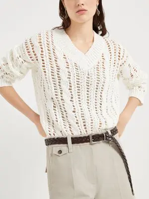 Brunello Cucinelli Braided Leather Belt - Brown