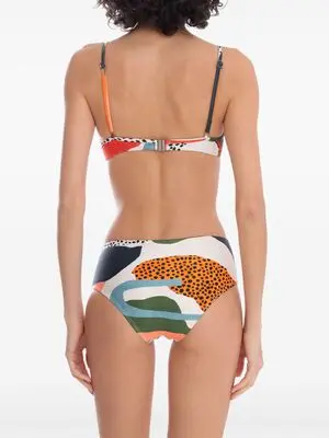 LYGIA & NANNY Veronica Abstract-print Bikini Set