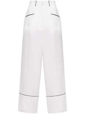 A.M.G. Piped-trim Trousers