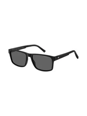 Tommy Hilfiger Rectangle-frame Sunglasses - Black