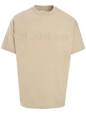 FLANEUR Logo-embossed T-shirt