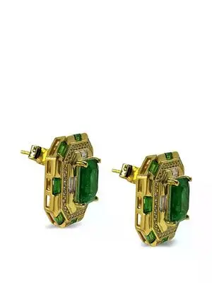 JUWELINA PARIS Byzantine Stud Earrings