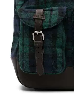 MC2 SAINT BARTH Tartan-print Backpack