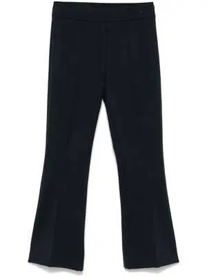 BLANCA VITA Flared Trousers - Blue