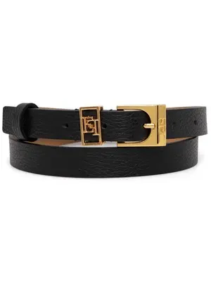 Elisabetta Franchi Leather Belt