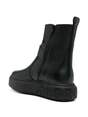 Pinko Leather Ankle Boots
