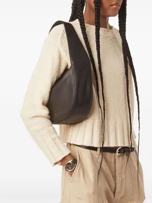 Shinola Grained-leather Shoulder Bag
