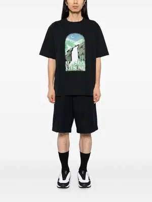 Maison Kitsuné Waterfall Oversize T-shirt