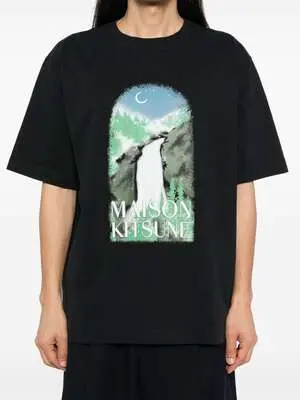 Maison Kitsuné Waterfall Oversize T-shirt