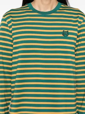 Maison Kitsuné Fox Head Long-sleeved T-shirt