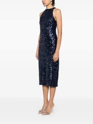 Sachin & Babi Meera Sequin Gown