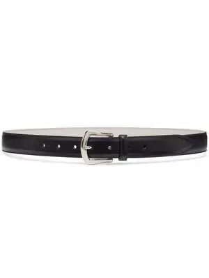 Brunello Cucinelli Leather Belt - Black