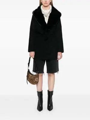 Maje Double-faced Midi Coat