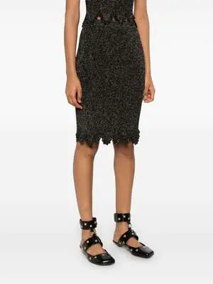 Chloé Scallop Knitted Midi Skirt