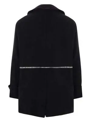 BLACK COMME DES GARÇONS Wool Coat
