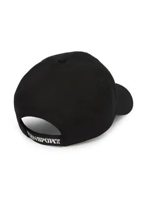 PLEIN SPORT Tiger Baseball Cap - Black