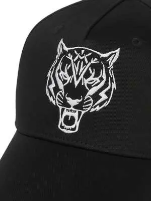 PLEIN SPORT Tiger Baseball Cap - Black