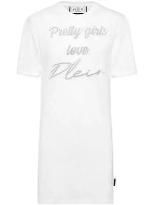Philipp Plein Crewneck Day Dresses