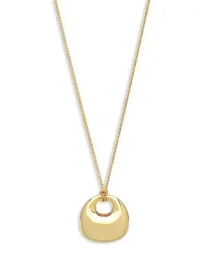 Tom Wood Bao Pendant Necklace - Gold