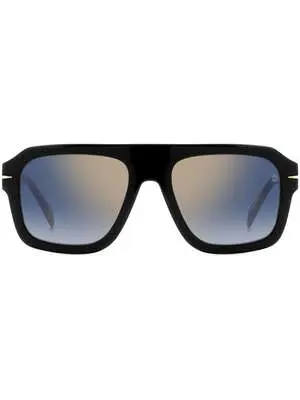 DB EYEWEAR BY DAVID BECKHAM Square-frame Sunglasses - Black