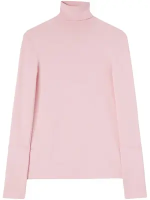 JIL SANDER High-neck Ribbed Jumper