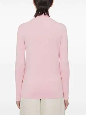 JIL SANDER High-neck Ribbed Jumper