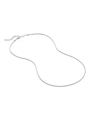 Monica Vinader Snake Chain Necklace - Silver