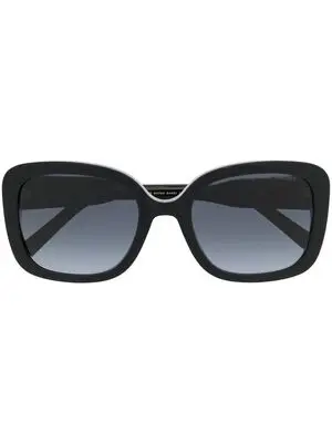 Marc Jacobs Logo Square-frame Sunglasses