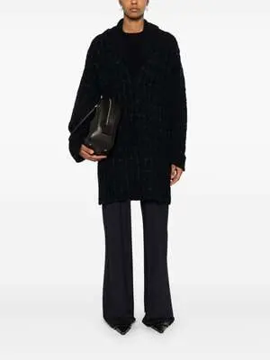 TWINSET Check-pattern Cardigan Coat