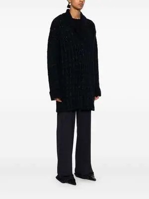 TWINSET Check-pattern Cardigan Coat